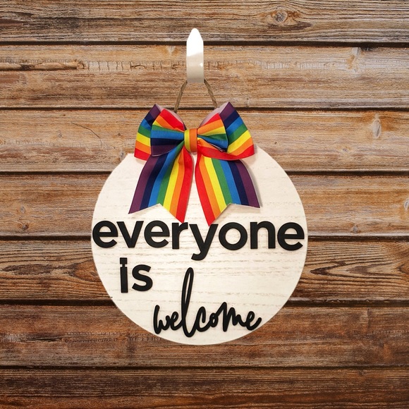 Wall Decor | Everyone Is Welcome Sign | Poshmark